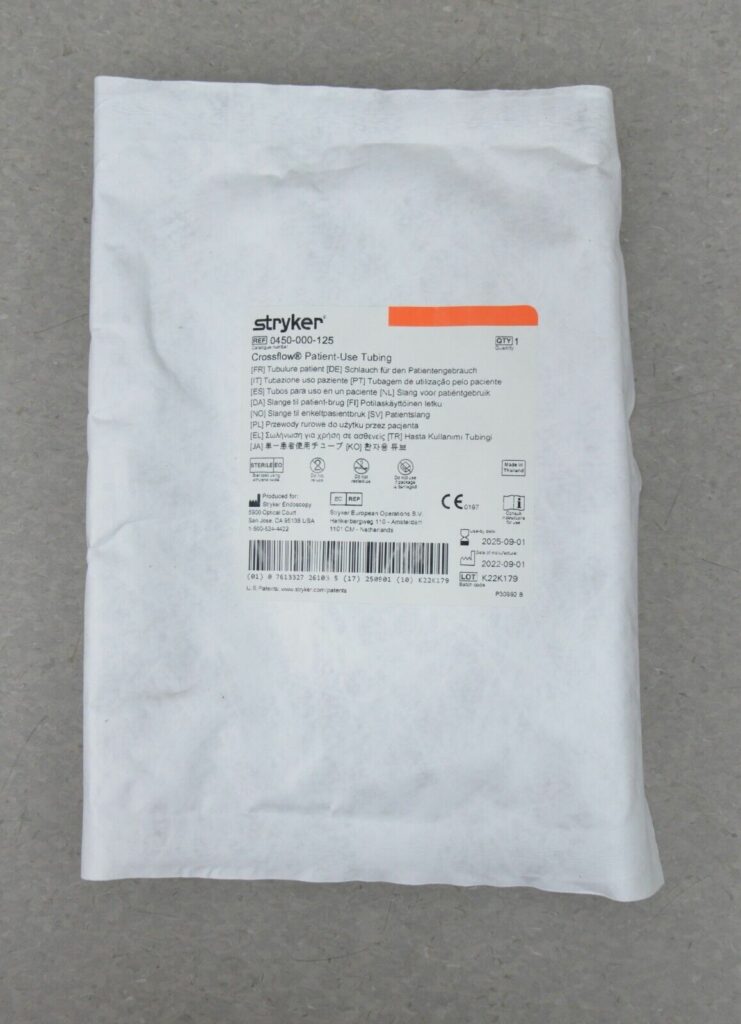 Stryker Crossflow Patient-Use Tubing 0450-000-125-ID Case of 10 – Rhino ...