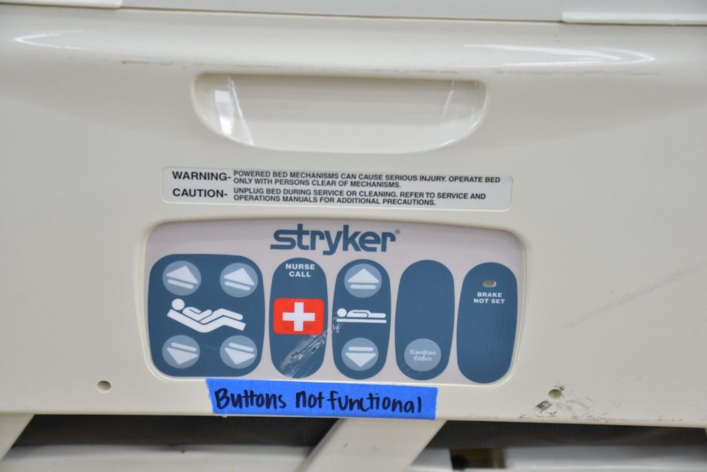 Stryker Secure II/Secure 3002 Critical Care Hospital Bed w/IsoFlex Supp ...