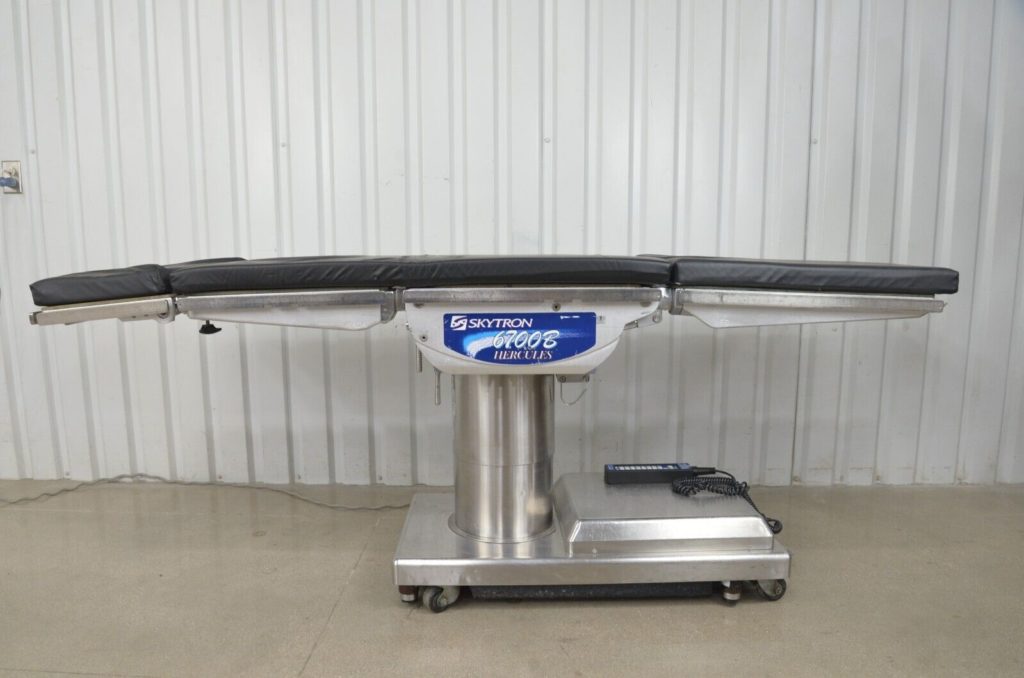 Stryker Skytron 6700B Hurcules Surgical Table W/ Skytron 3503 E2 Remote ...
