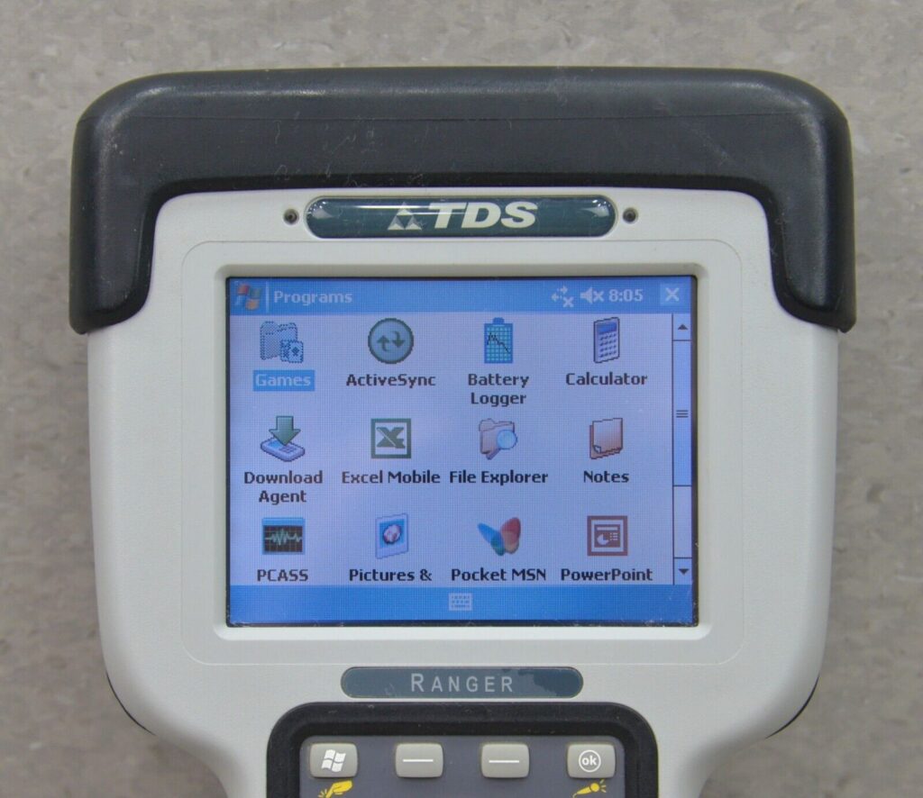 TDS Ranger X Series Handheld Computer Data Collector W/ Accessories ...