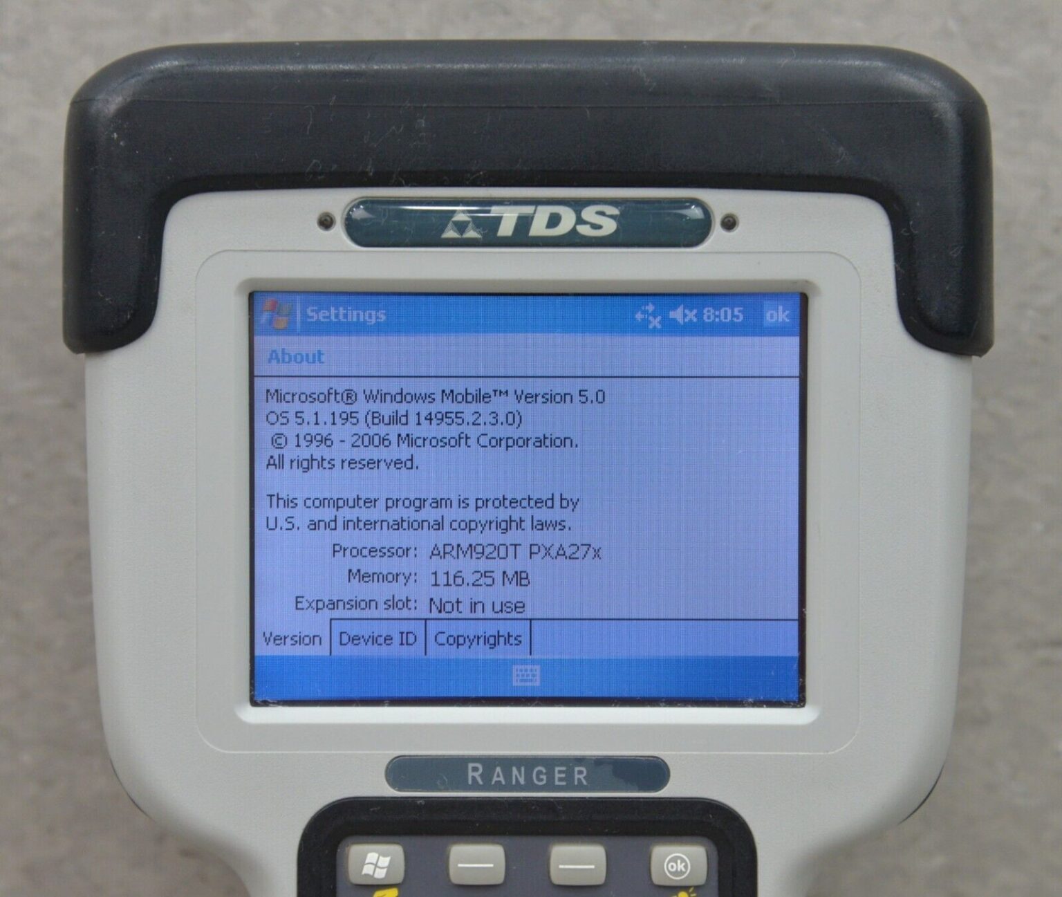 TDS Ranger X Series Handheld Computer Data Collector W/ Accessories ...