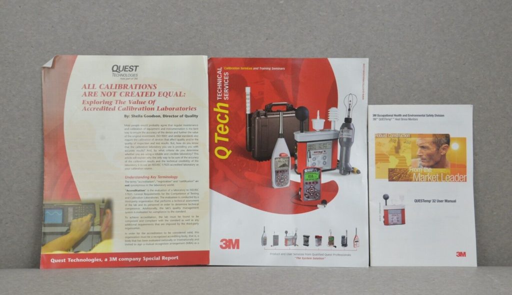 TSI Quest Technologies Questemp 32 Thermal Environmental Monitor – Rhino Trade LLC