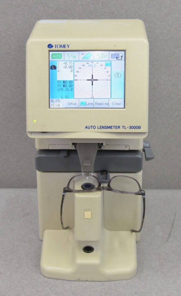 Tomey TL-3000B Automated Lensometer – Rhino Trade LLC
