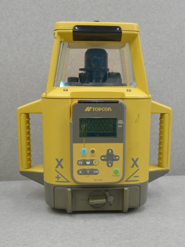 Topcon RT-5Sb Smart Slope Rotating Laser w/ RC-300 & CST/berger LD-100N ...