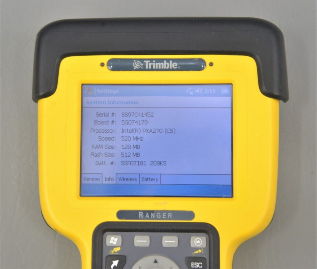 Trimble TDS Ranger X Series Handheld Field Computer Data Collector w ...