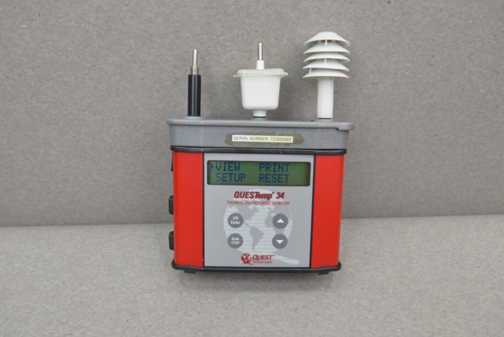 3M Quest Technologies QT QUESTemp 34 Thermal Environment Heat Stress ...