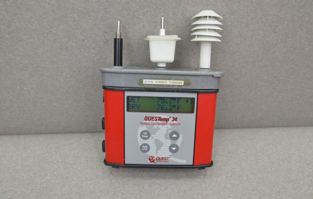 3M Quest Technologies QT QUESTemp 34 Thermal Environment Heat Stress ...