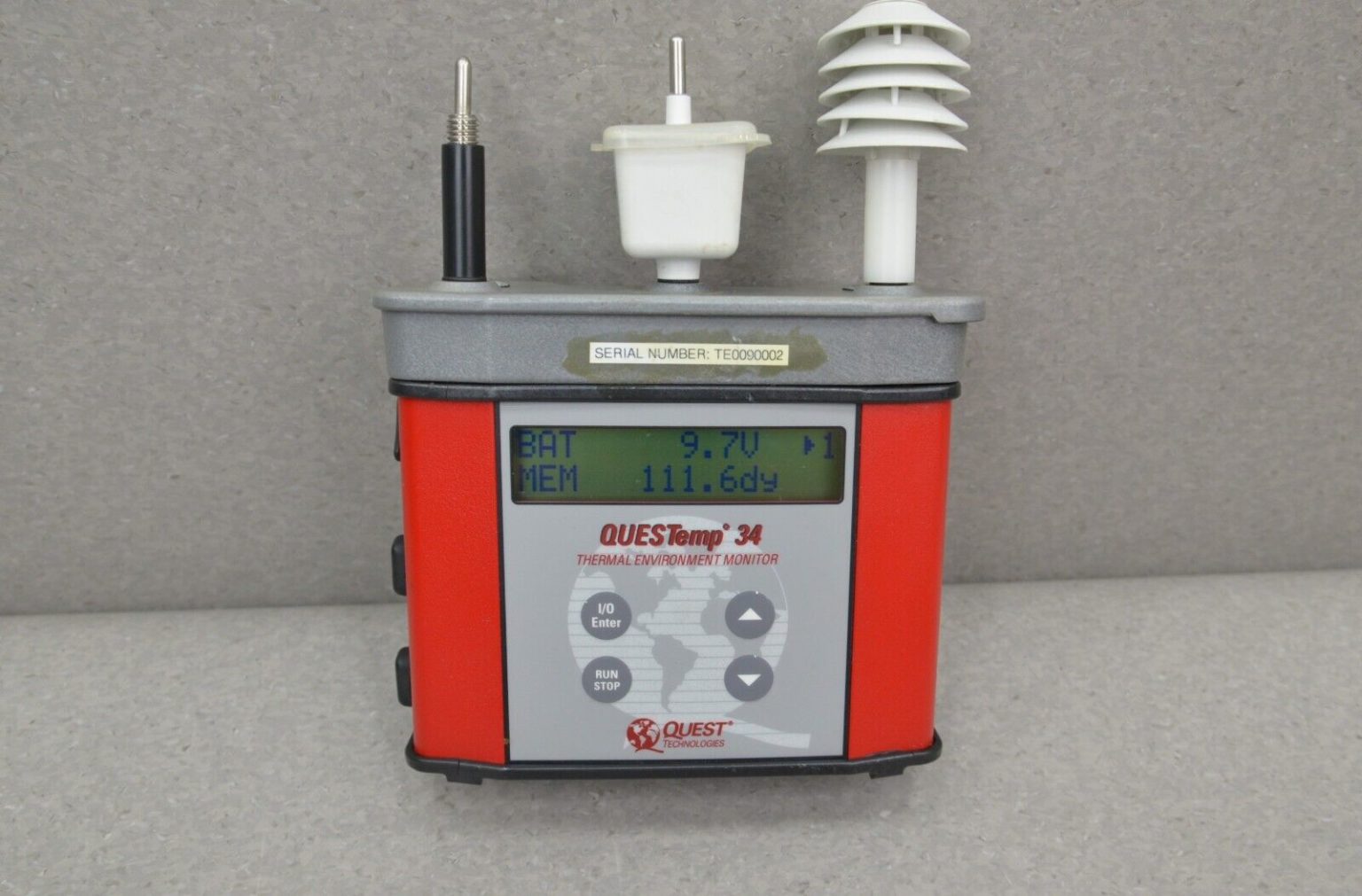 3M Quest Technologies QT QUESTemp 34 Thermal Environment Heat Stress ...