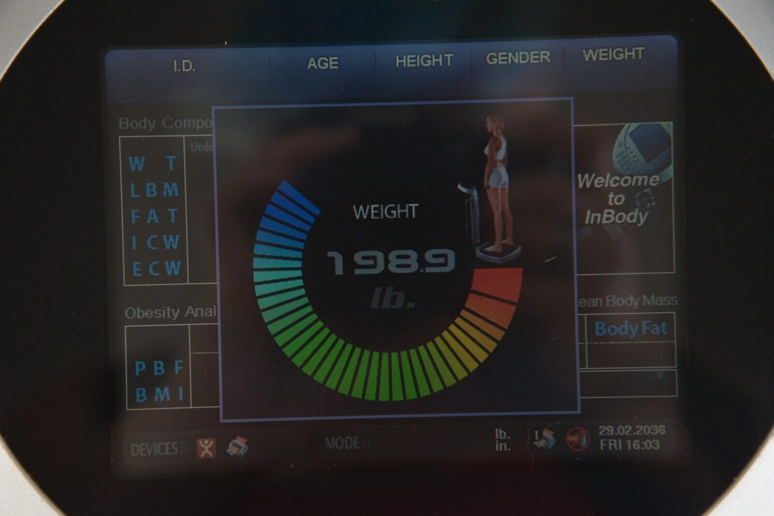 Biospace InBody 520 MW160 Body Composition Analyzer – Rhino Trade LLC