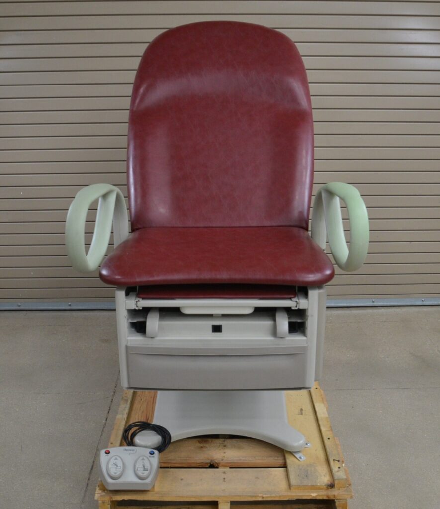 Brewer 6500 Access High-Low Exam Table Power Back W/ Foot Switch ...