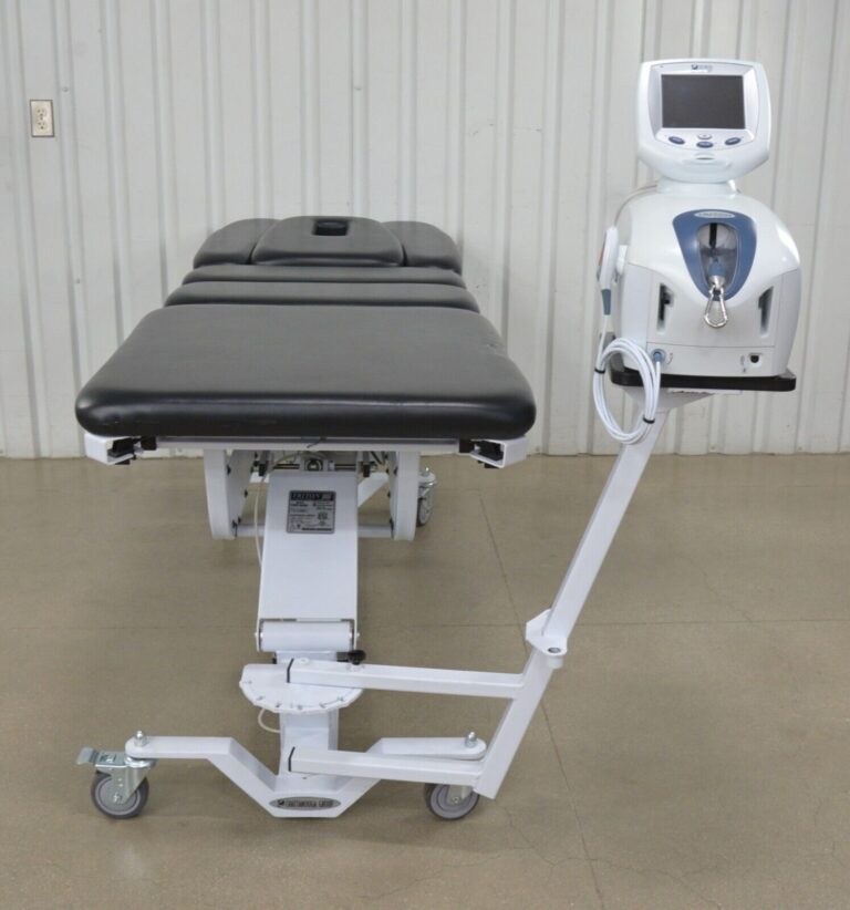 Chattanooga Triton DTS 2841 Traction Unit w/ TRT-600 Treatment Table ... Chattanooga Triton DTS 2841 Traction Unit w/ TRT-600 Treatment Table ...