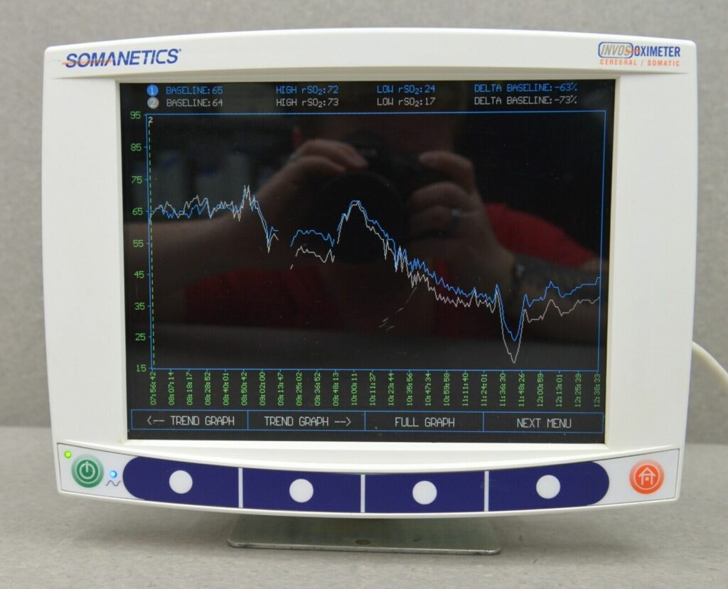 Covidien Somanetics 5100C Invos Cerebral/Somatic Oximeter /5100C-PA ...