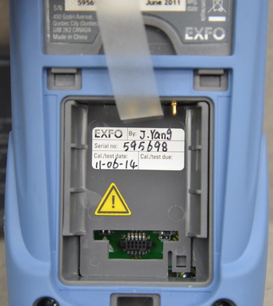 EXFO EPM-500 EPM-502 FiberBasix Fiber Optic Power Meter DOM 2011 ...