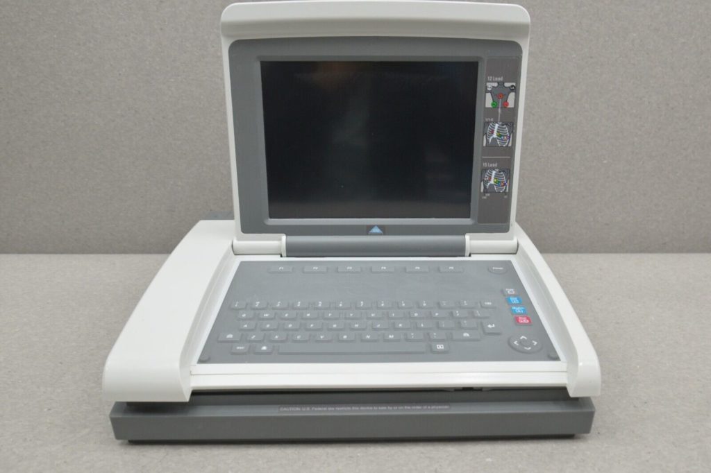 GE Healthcare MAC 5500 HD ECG Acquisition Monitor System 2026609-005 w ...