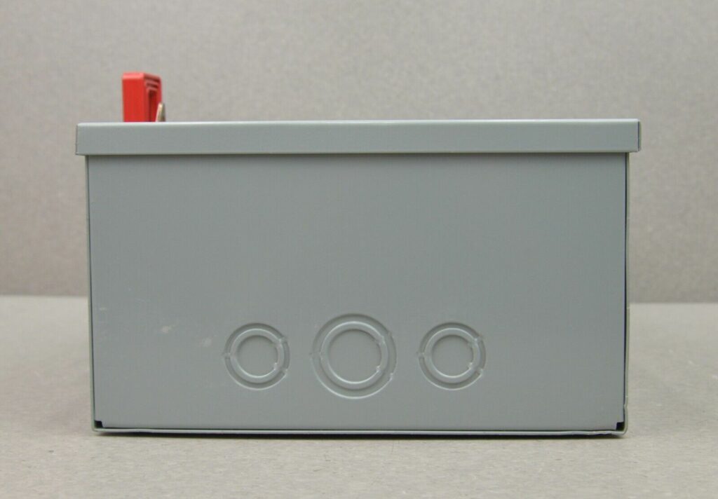 GE Indoor Enclosure General-Duty Double Throw Safety Switch TC35322 60A ...