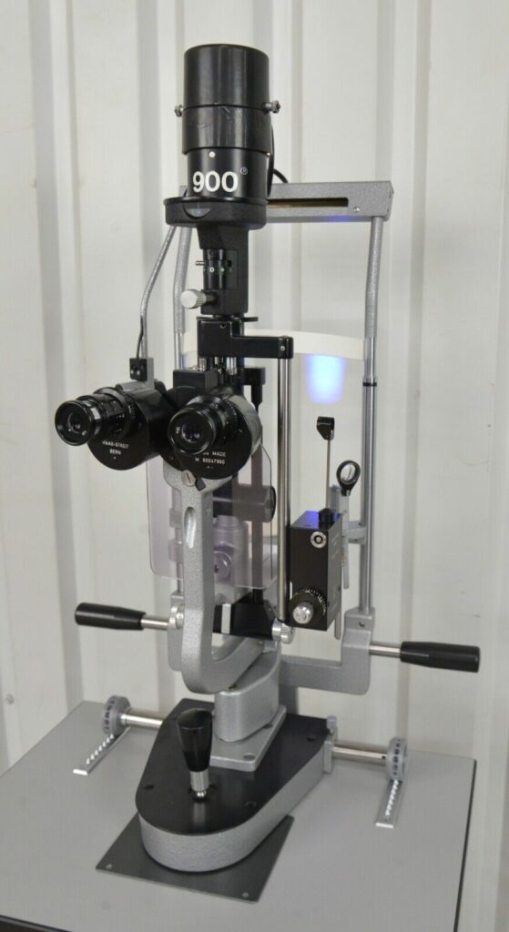 Haag Streit Bern 900 Slit Lamp W/ Goldmann Applanation Tonometer ...
