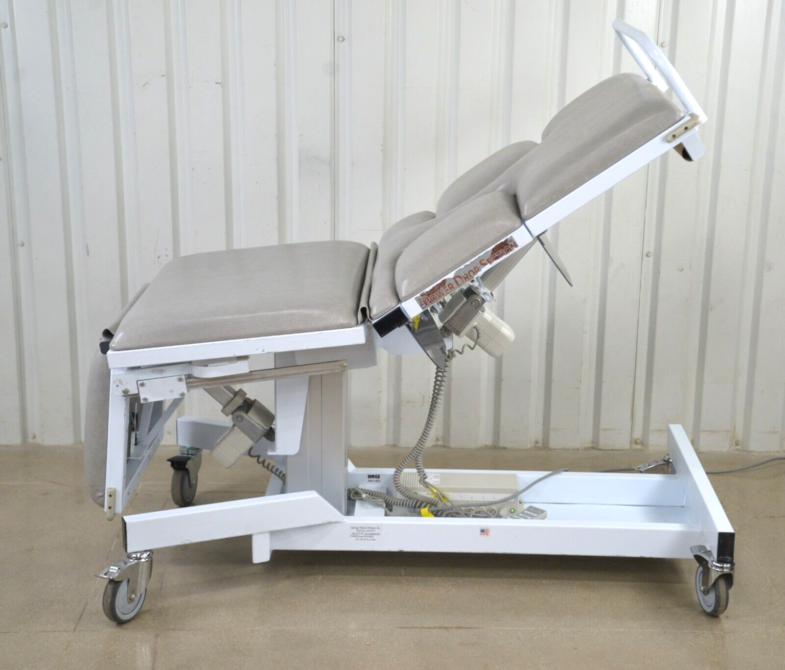 Heritage Medical Products Sonobed Sono-Series Power Ultrasound Table w ...