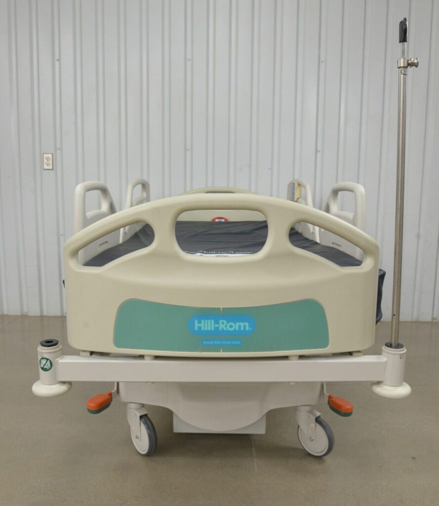 Hill-Rom CareAssist Hospital Bed P1160B W/ Mattress P100 A8 – Rhino ...
