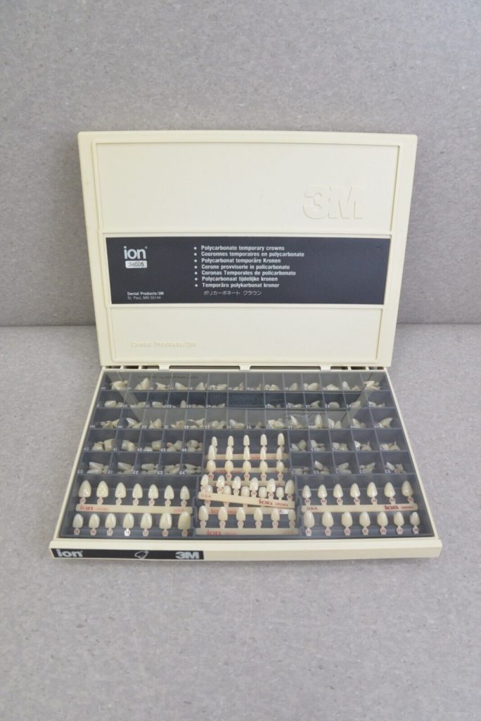 ION 3M C-180 Assorted Anterior Polycarbonate Temporary Crown Set ...