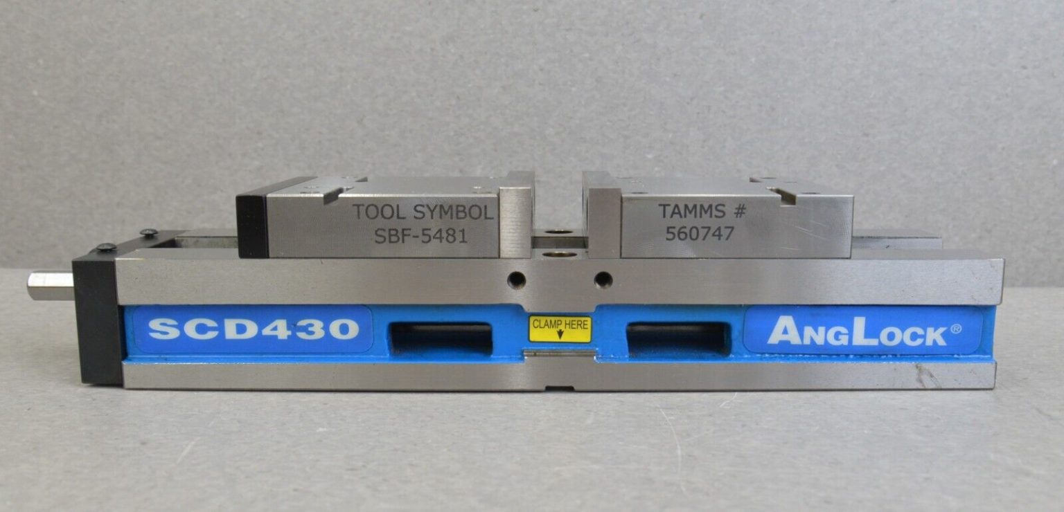 Kurt SCD430 4" Self-Centering Vise AngLock Milling Machine – Rhino ...