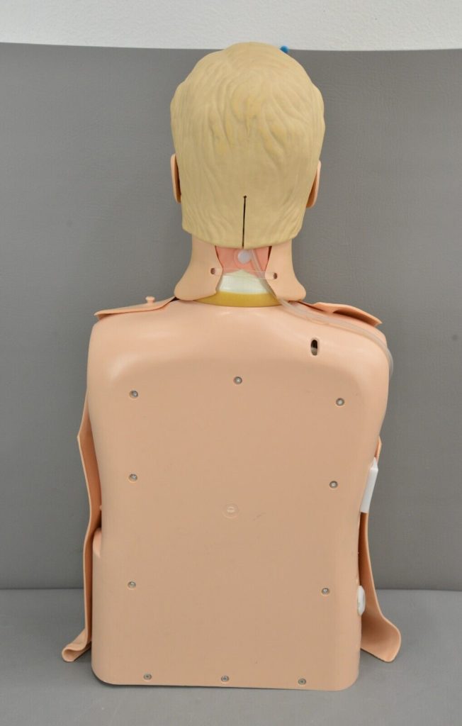Laerdal Resusci Anne QCPR 171-00150 Torso Training Manikin w/ Carry Bag ...