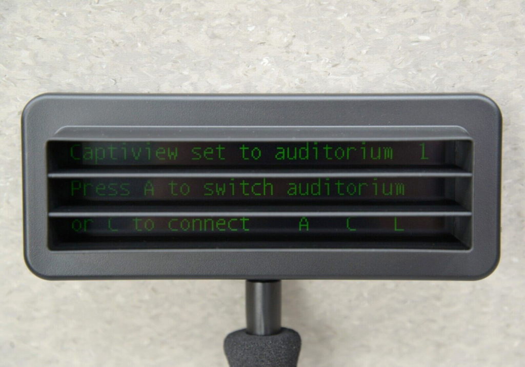 Lot of 60 Doremi Labs CaptiView Display Personal In-Theatre Closed Caption – Rhino Trade LLC