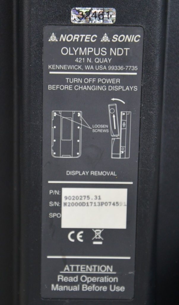 Olympus NDT Staveley Nortec 2000D+ Eddy Current Flaw Detector – Rhino ...