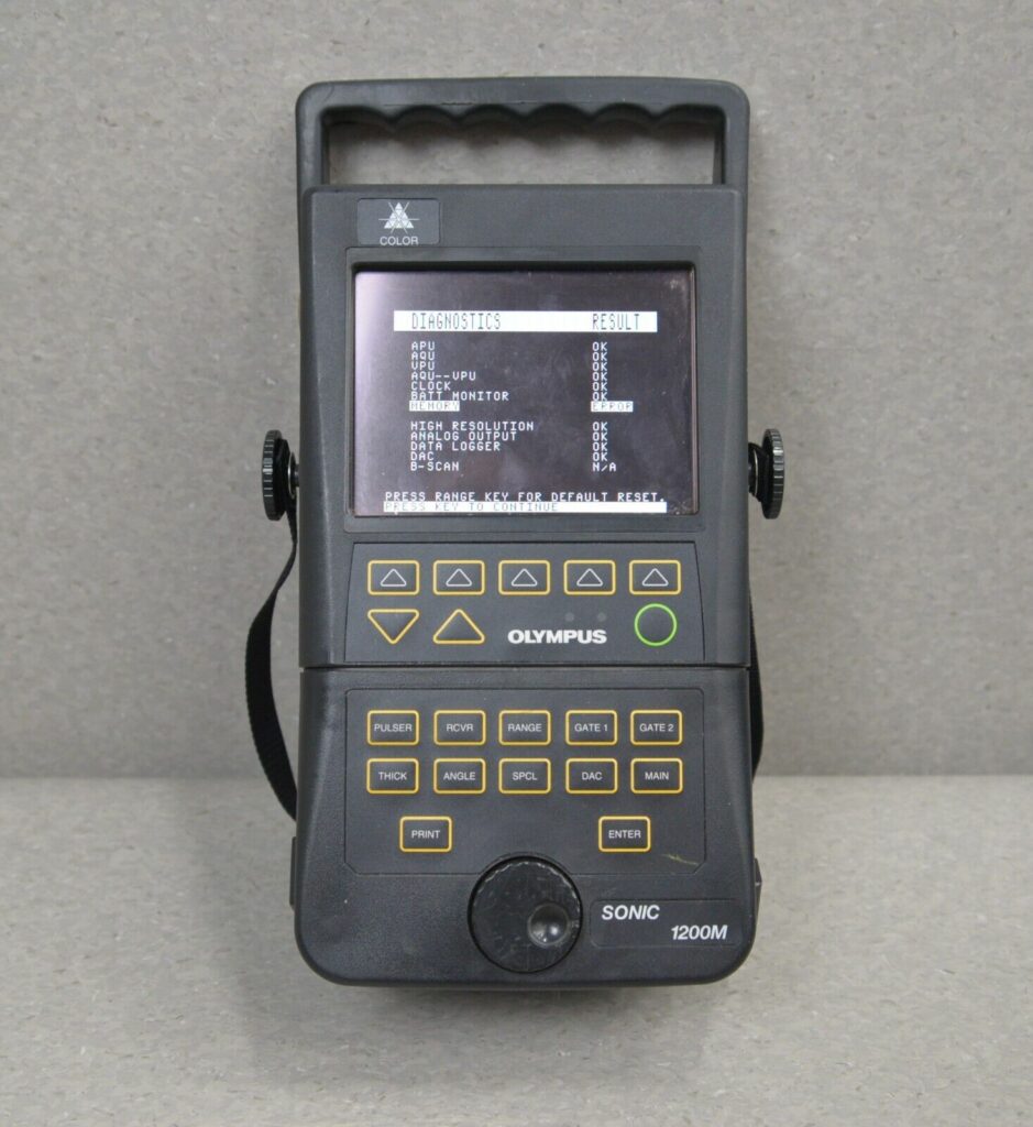 Olympus Staveley NDT Nortec Sonic 1200M Ultrasonic Flaw Detector ...