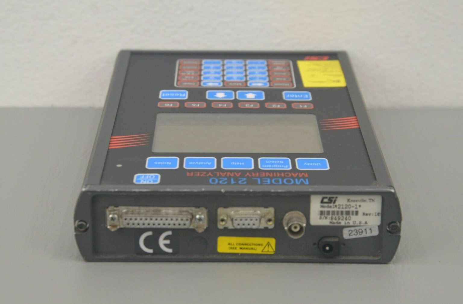 RBM Consultant CSi Model 2120-1 Series Machinery Vibration Analyzer w ...