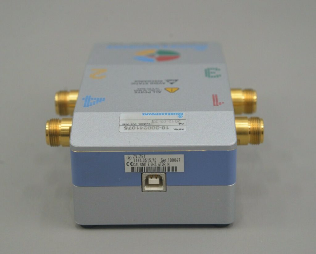 Rohde & Schwarz ZV-Z51 Calibration Unit 300 kHz-8 GHz 4 Port 3.5mm (f ...