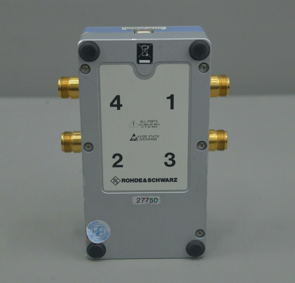 Rohde & Schwarz ZV-Z51 Calibration Unit 300 kHz-8 GHz 4 Port 3.5mm (f ...