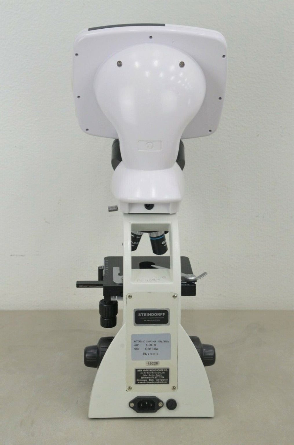 Steindorff S-1600 Digital Metallurgical Microscope w/ 8" LCD Screen ...