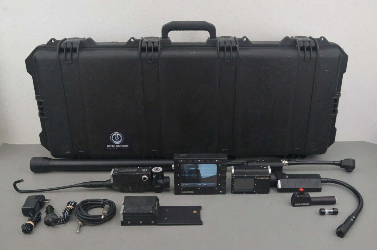 Tactical Electronics Wireless Video / Camera Fiber Optic System ...