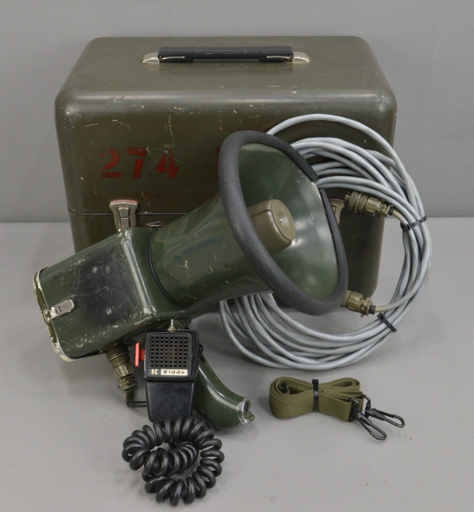 Audio Equipment AN/PIQ-5 Super Hailer Military Speaker Amplifier ...
