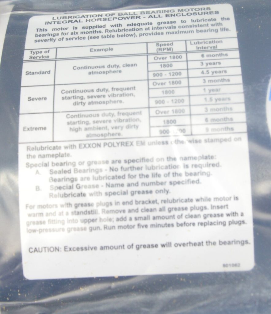 Century E-Plus 3 E317M2 AC Motor HP 7.5, 230/460 V – Rhino Trade LLC