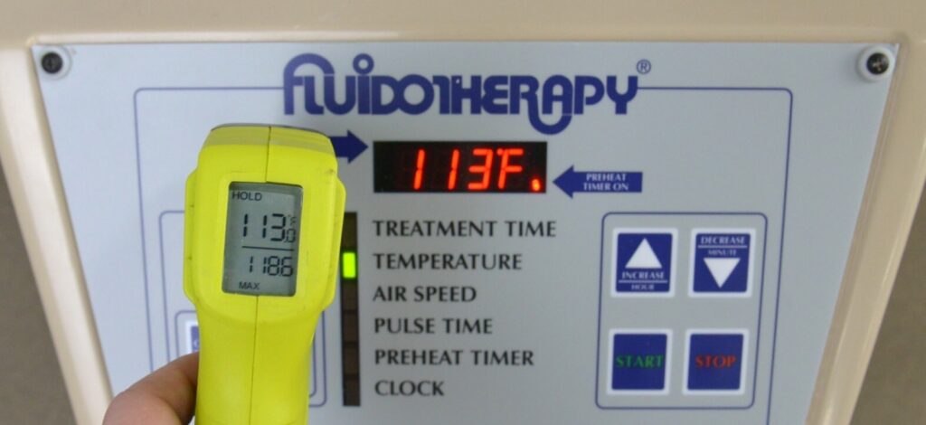 Chattanooga FLU115D Fluidotherapy Double Extremity Dry Heat Therapy ...