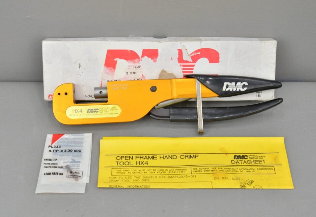 DMC M22520/5-01 HX4 Open Frame Crimp Tool – Rhino Trade LLC