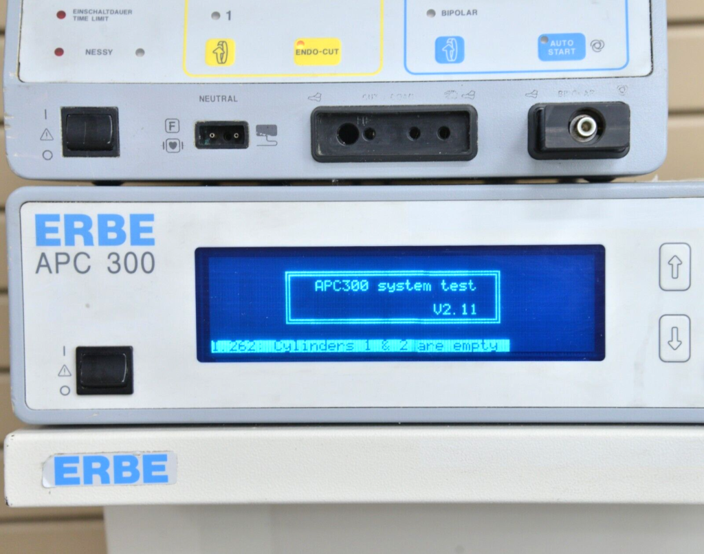 ERBE ICC 200 EA INT UL & ERBE APC 300 UL Surgical Workstation – Rhino ...