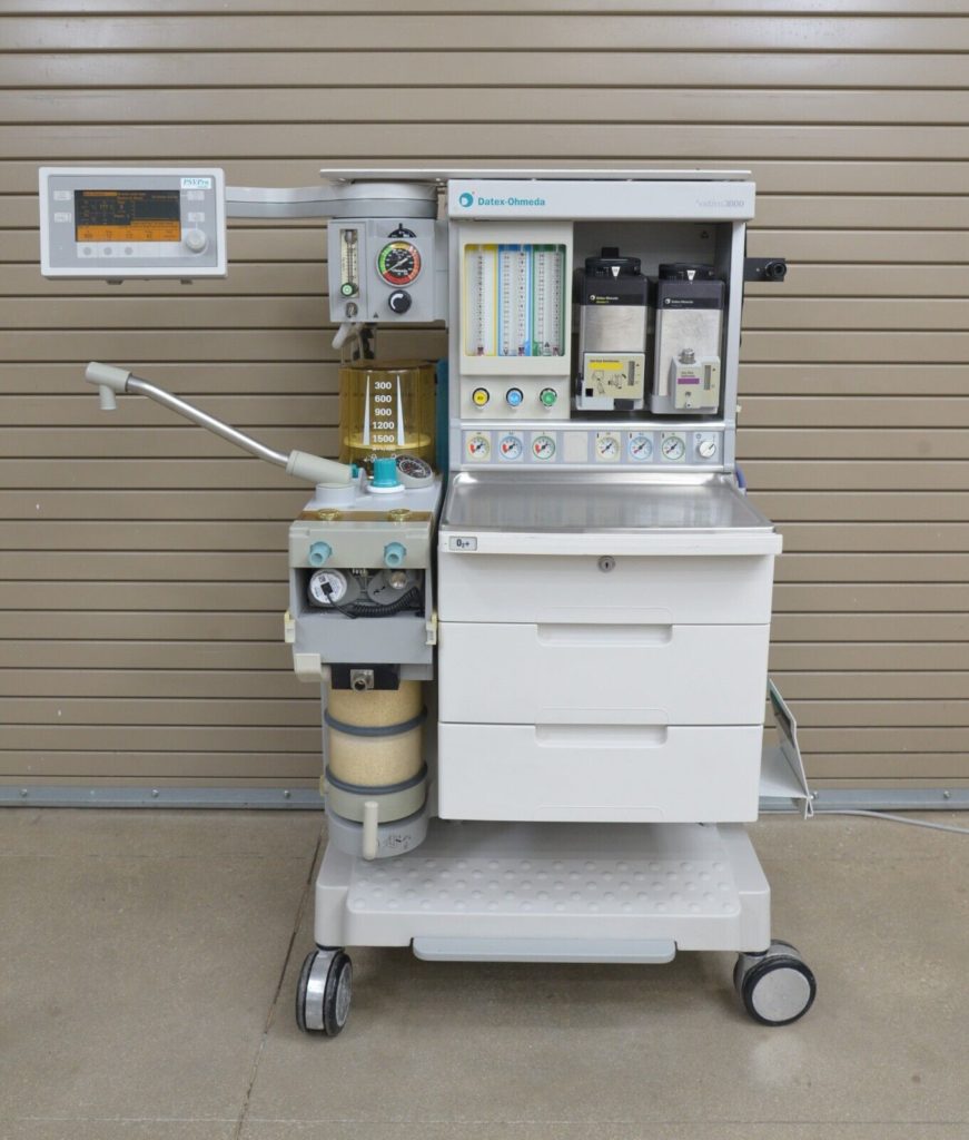 GE Datex Ohmeda Aestiva 3000 Anesthesia Machine Smart Vent 1006-9300 ...