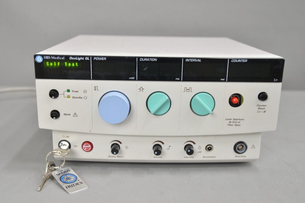 IRIDEX IRIS OcuLight GL Ophthalmic Green Solid State Laser – Rhino ...