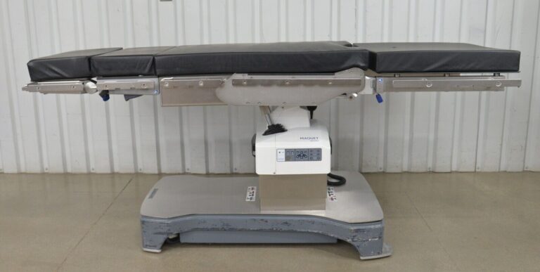Maquet Meera Mobile Surgical Operating Table 7200.01F0 W/ Remote ...