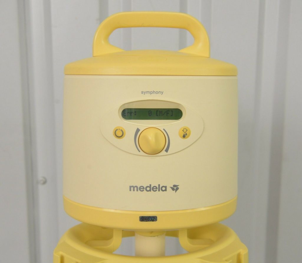 Medela Symphony 2.0 Hospital Grade Double Breast Pump w/ Rolling Stand ...