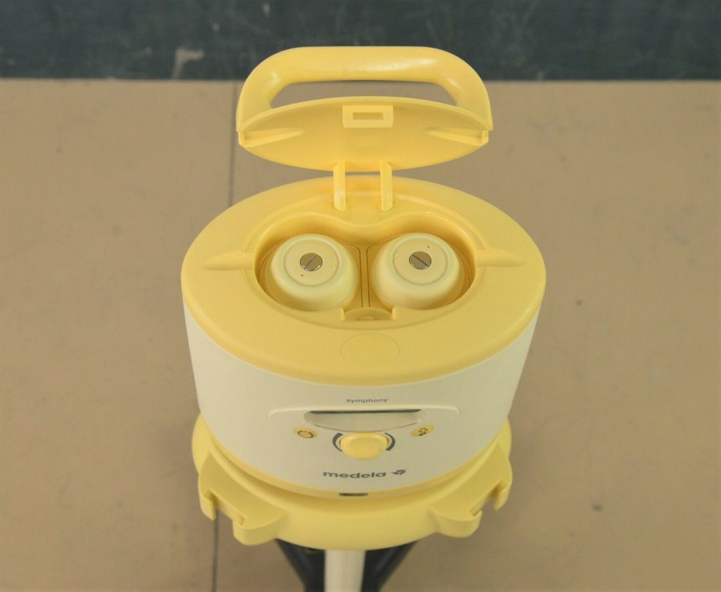 Medela Symphony 2.0 Hospital Grade Double Breast Pump w/ Rolling Stand ...