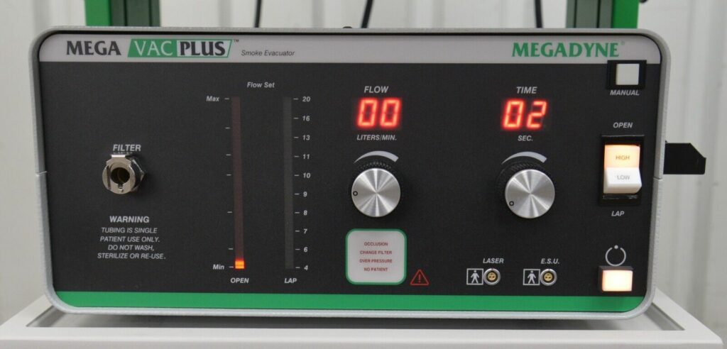 Megadyne Mega Power 1000 Electrosurgical Generator w/ MegaVac Plus ...