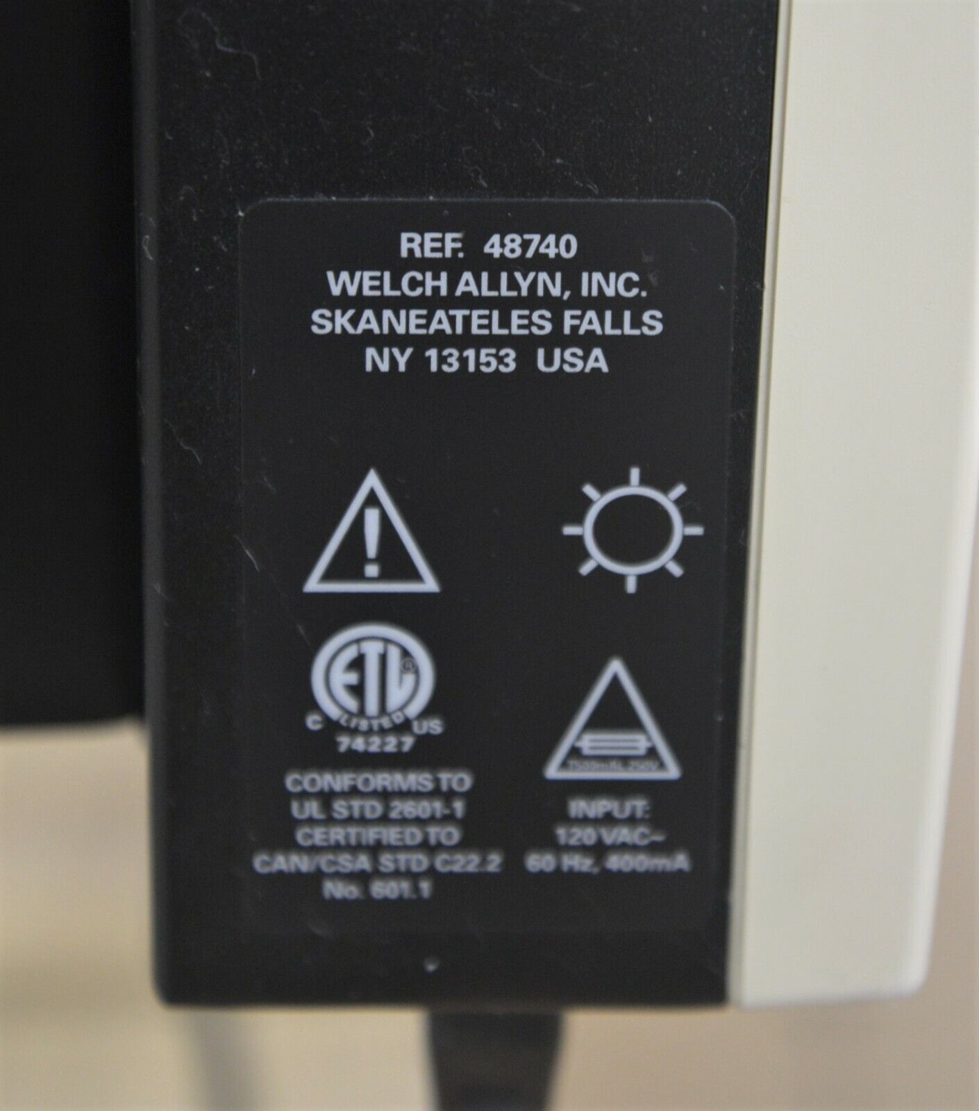Welch Allyn Light Source 48740 | Shelly Lighting