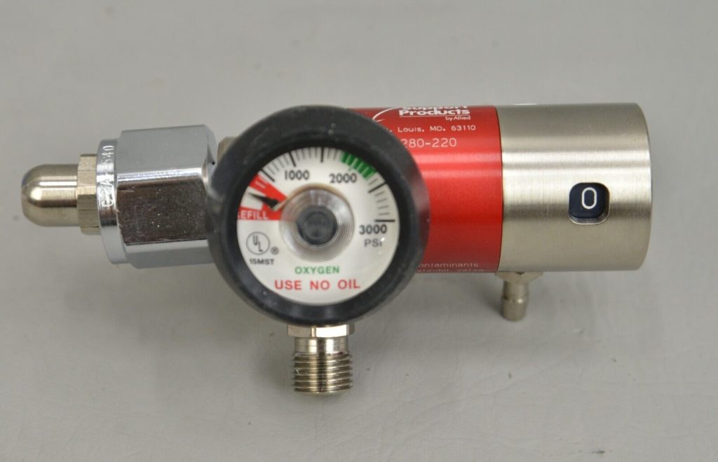 New Allied Healthcare L280-220 LSP Pressure Regulator For Oxygen ...