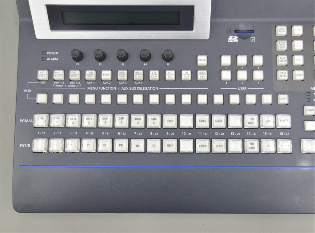 Panasonic AV-HS450C1N Multi-Format Live Switcher Control Panel AV-HS450 – Rhino Trade LLC