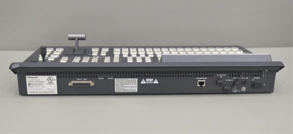 Panasonic AV-HS450C1N Multi-Format Live Switcher Control Panel AV-HS450 ...