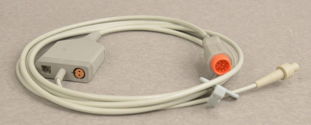 Philips M1642A Cardiac Output Adapter Cable 989803104611 – Rhino Trade LLC