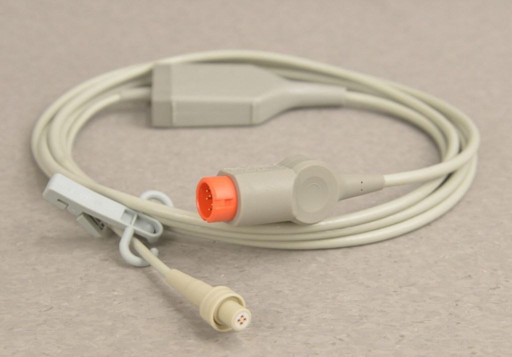 Philips M1642A Cardiac Output Adapter Cable 989803104611 – Rhino Trade LLC